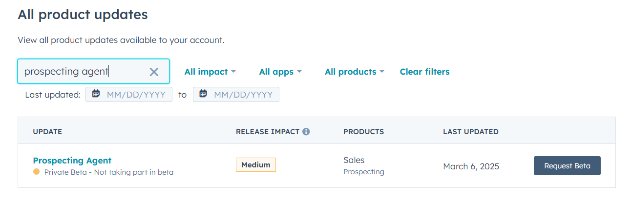 What is HubSpot’s Prospecting Agent?